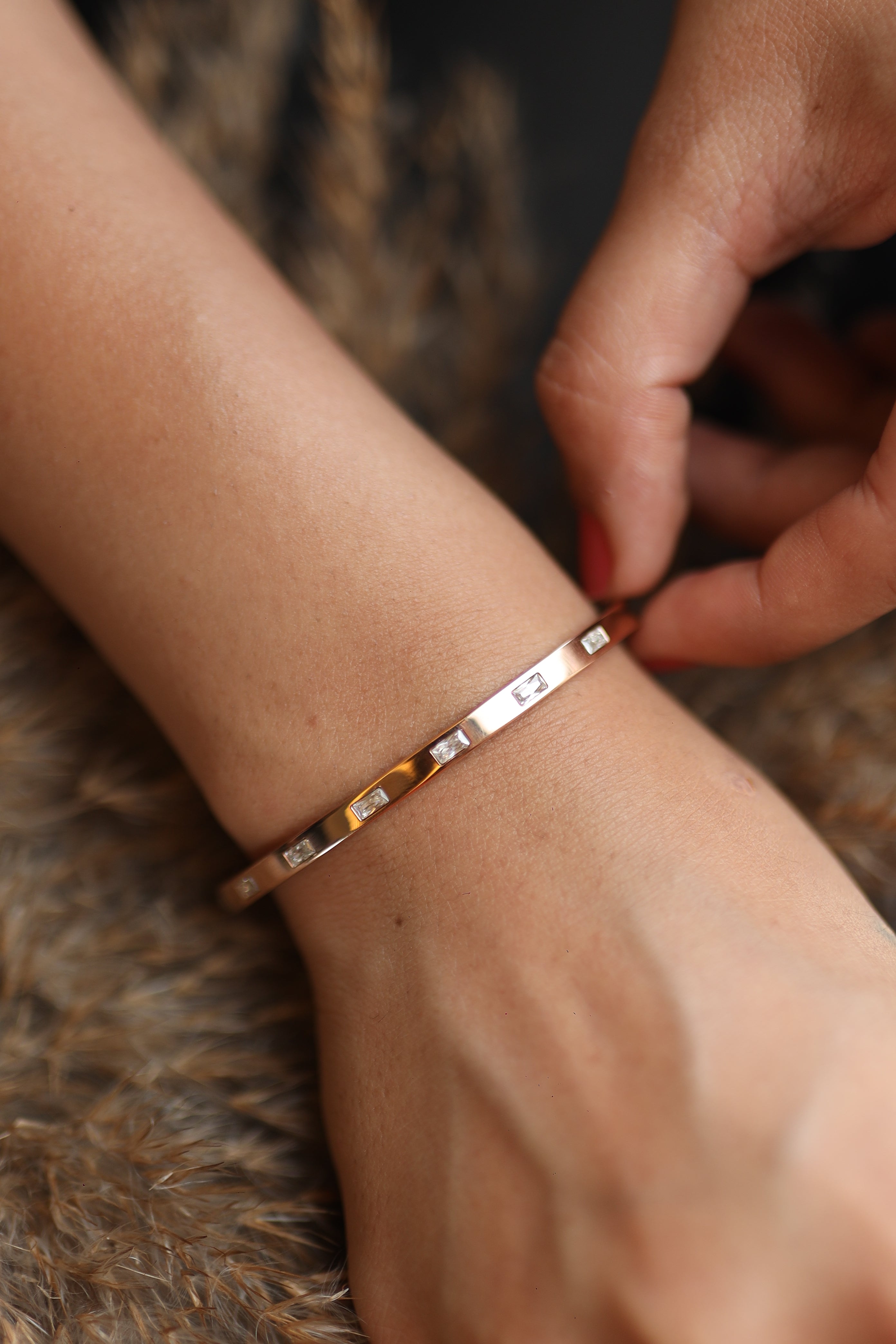 Aura Bracelet - Rose Gold – Ishil