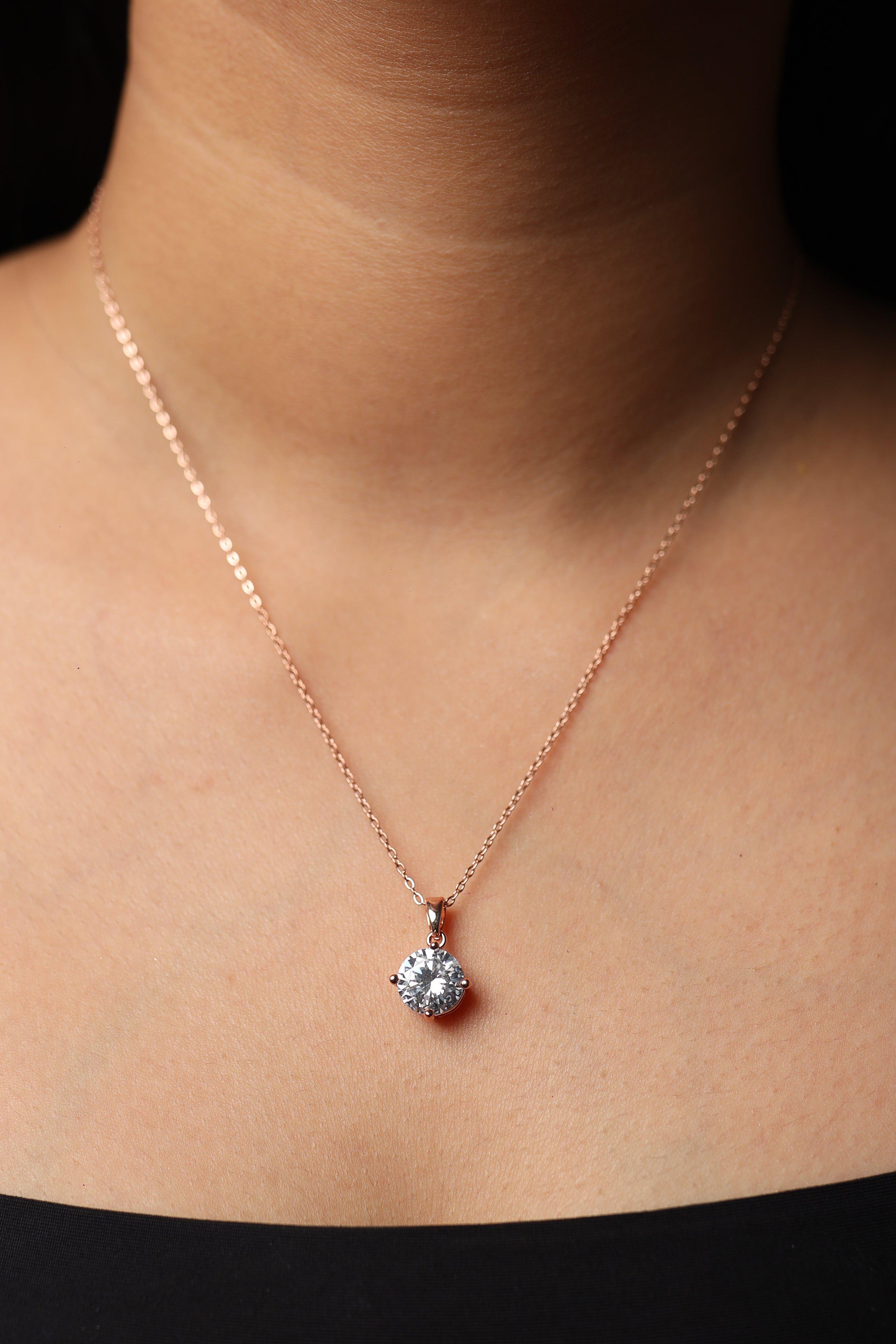 Tina Solitaire Pendant – Ishil