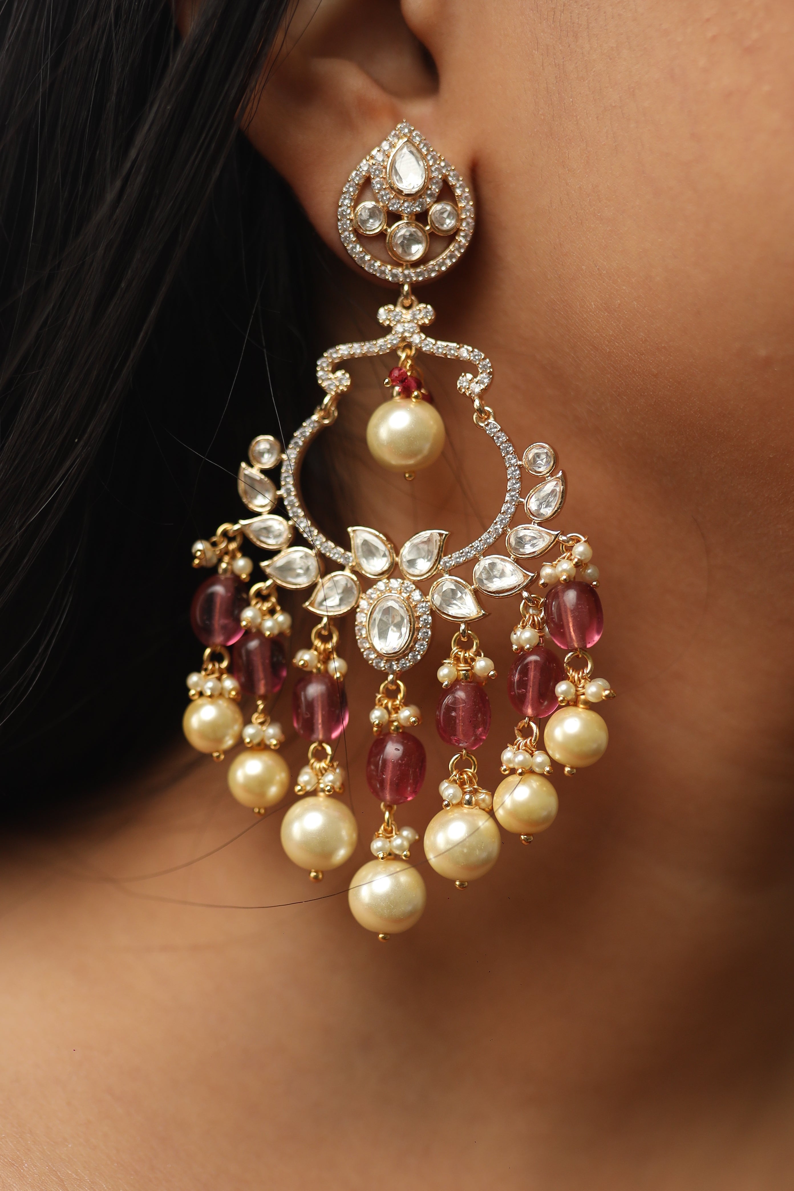 Sitaara Chaandbali - Ruby – Ishil