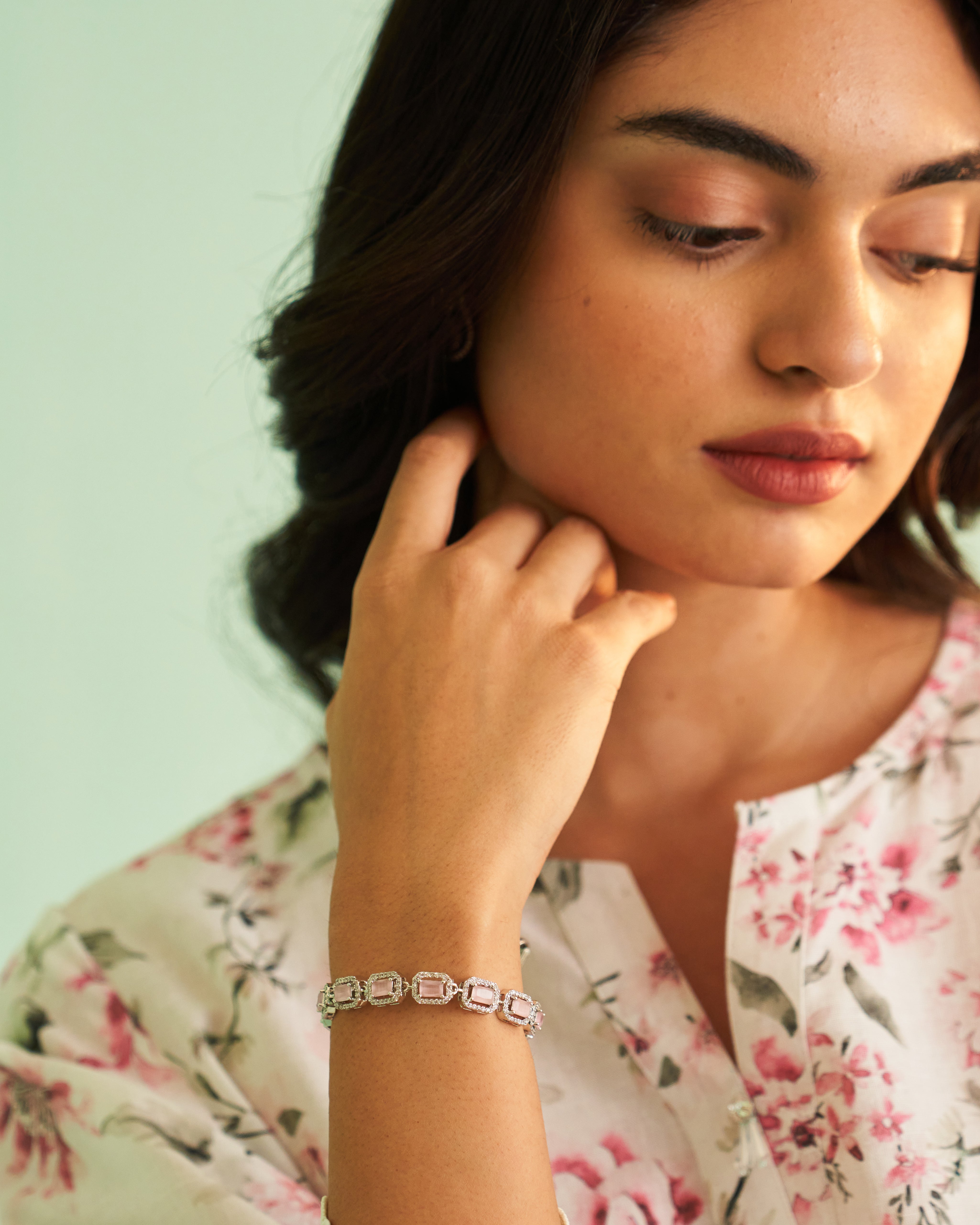 Petal Diamond Bracelet – Ishil