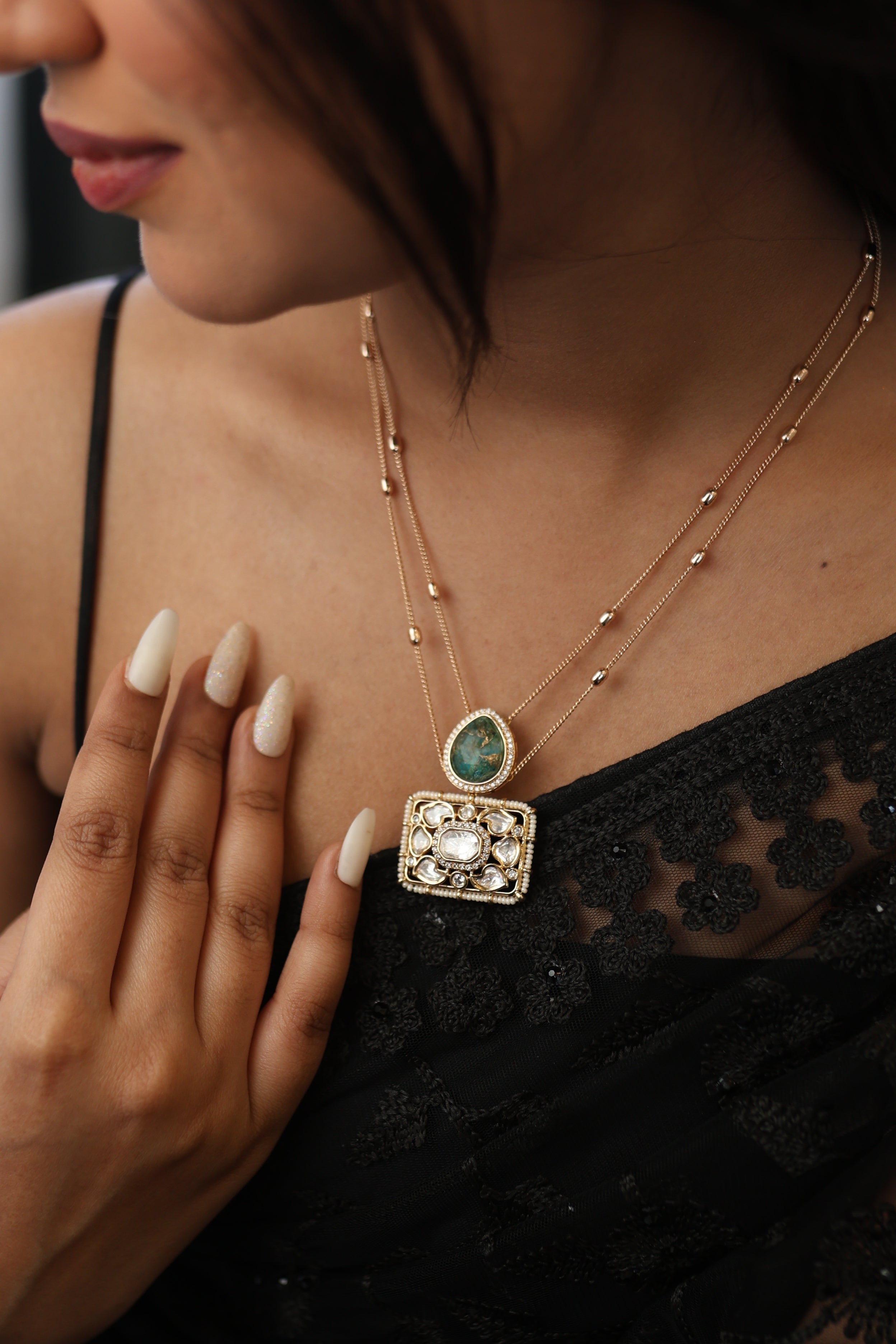 Sabrina Necklace Set – Ishil